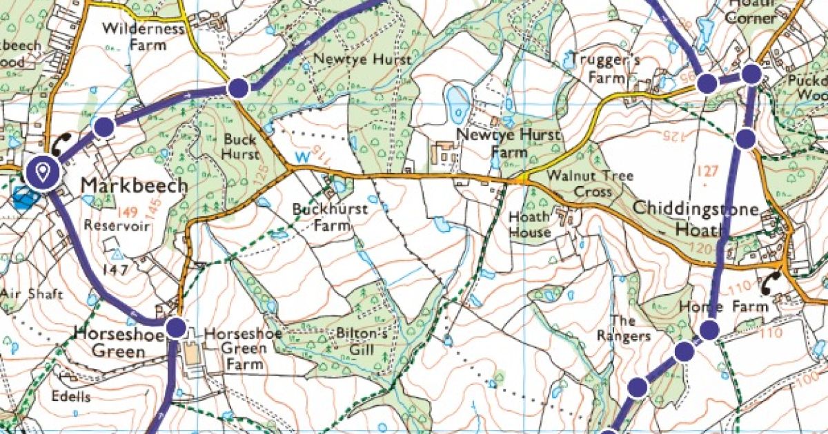 Markbeech meander - Ramblers